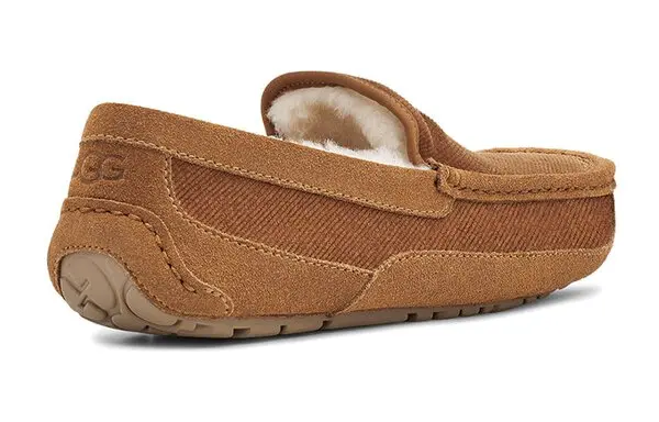 UGG Ascot Corduroy Ii Slippers - Chestnut