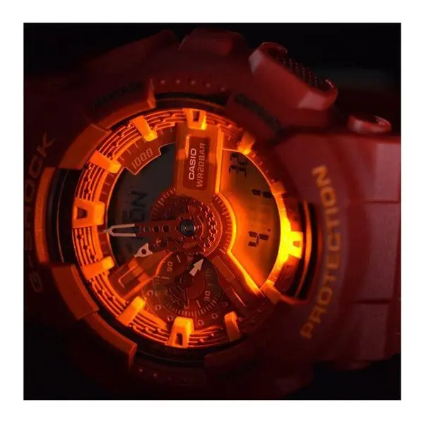 Casio G-shock Analog-digital Watch - Red