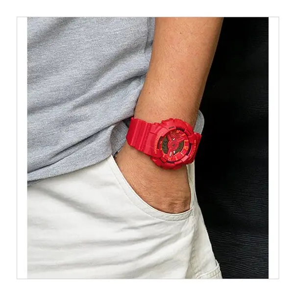 Casio G-shock Analog-digital Watch - Red