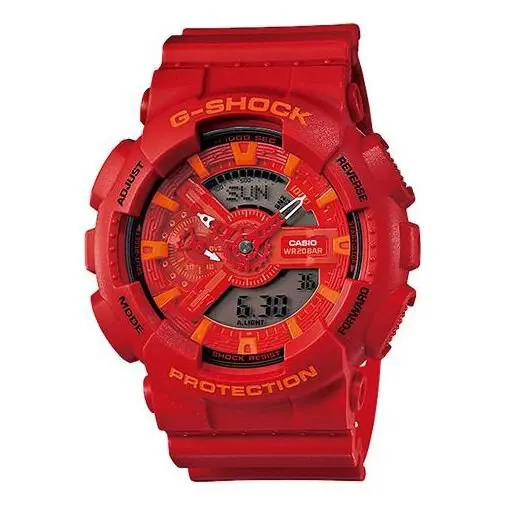 Casio G-shock Analog-digital Watch - Red