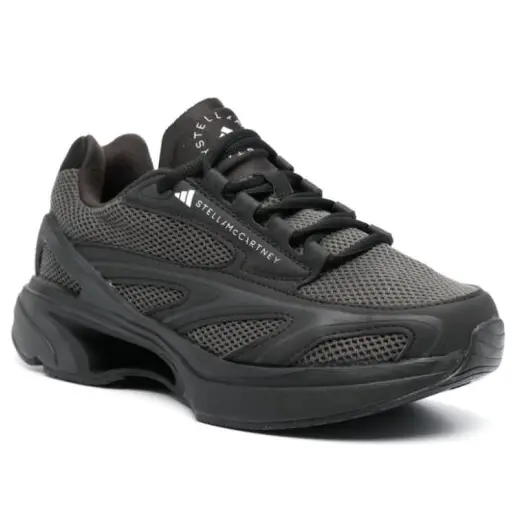 Adidas By Stella Mccartney "core Sportswear 2000" Sneakers - Black
