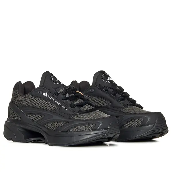 Adidas By Stella Mccartney "core Sportswear 2000" Sneakers - Black