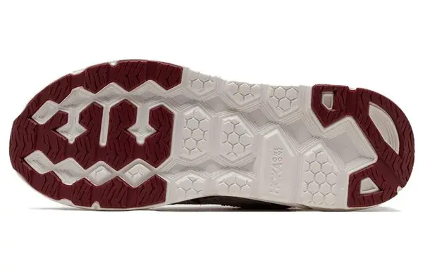 Hoka One One Clifton L Embroidery Sneakers - Lunar Rock/cabernet