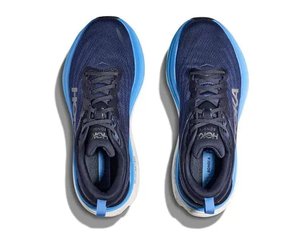 Hoka One One Bondi Athletic Sneakers - Navy/blue/white