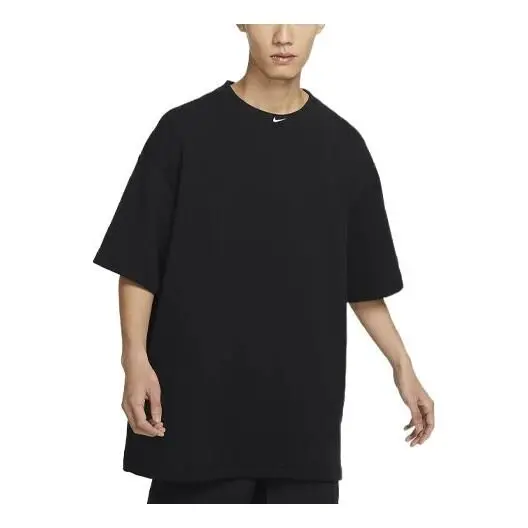 Nike Circa Logo T-shirt Asia Sizing 'all Black - Default Colorway