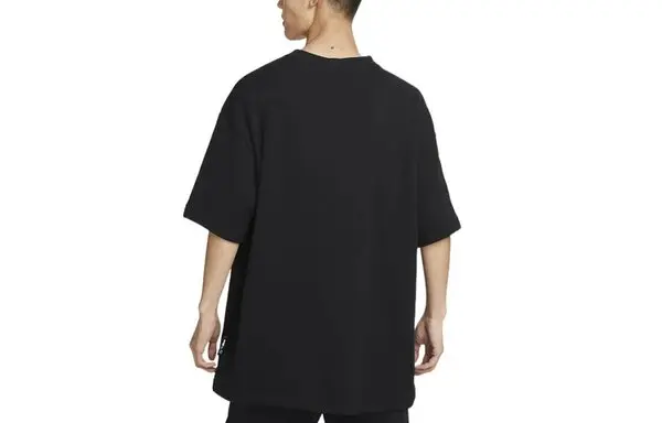 Nike Circa Logo T-shirt Asia Sizing 'all Black - Default Colorway