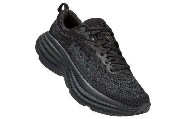 Hoka One One Bondi Wide Running Shoes - Black/black