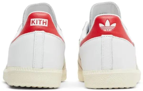 Adidas Kith X Samba Og Classics Program White Red Sneakers