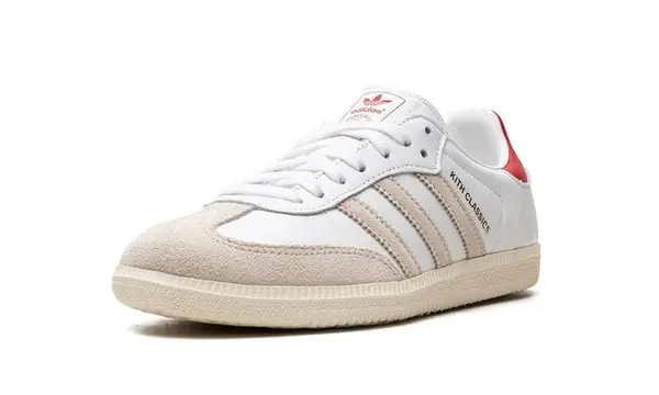 Adidas Kith X Samba Og Classics Program White Red Sneakers