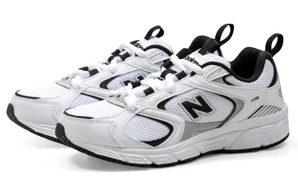 NEW BALANCE 408 Low Top Sneakers - White/black