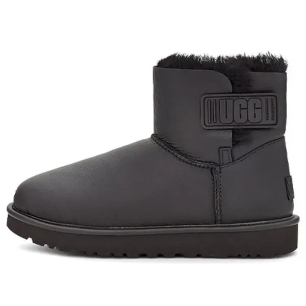 UGG Mini Bailey Logo Strap Boot