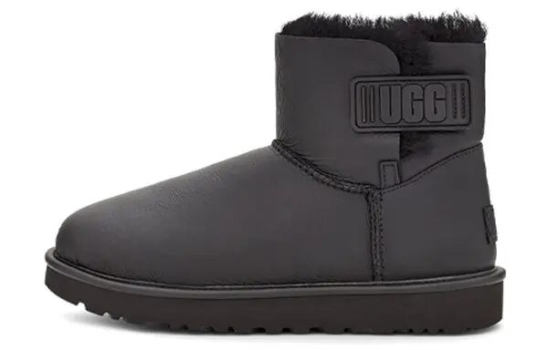UGG Mini Bailey Logo Strap Boot