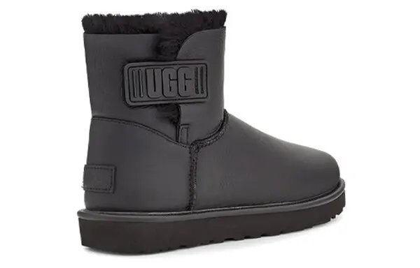 UGG Mini Bailey Logo Strap Boot