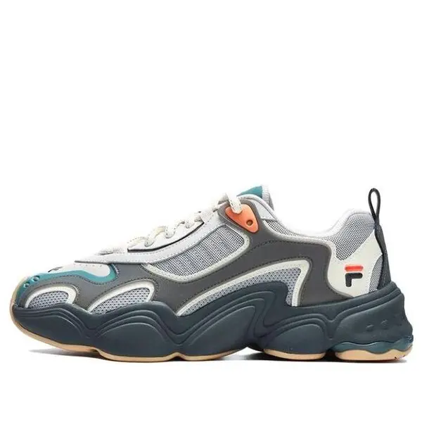 FILA FUSION Tenacity Sneakers - White/grey/blue