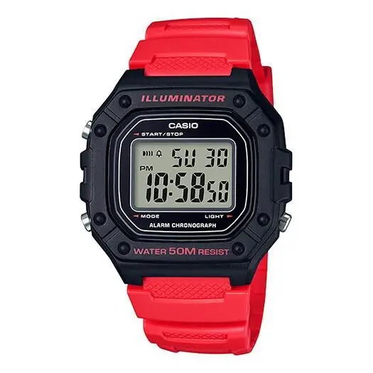 Casio G-shock Digital Quartz Watch - Blackred
