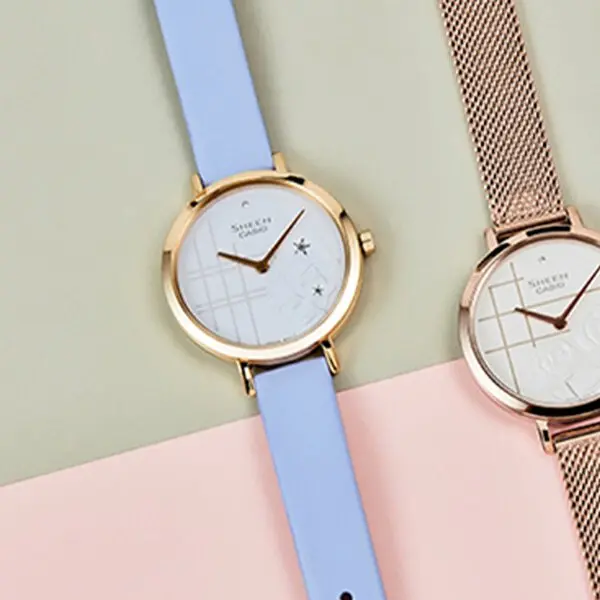 Casio Sheen Sapphire Crystal Analog Watch