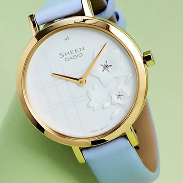 Casio Sheen Sapphire Crystal Analog Watch