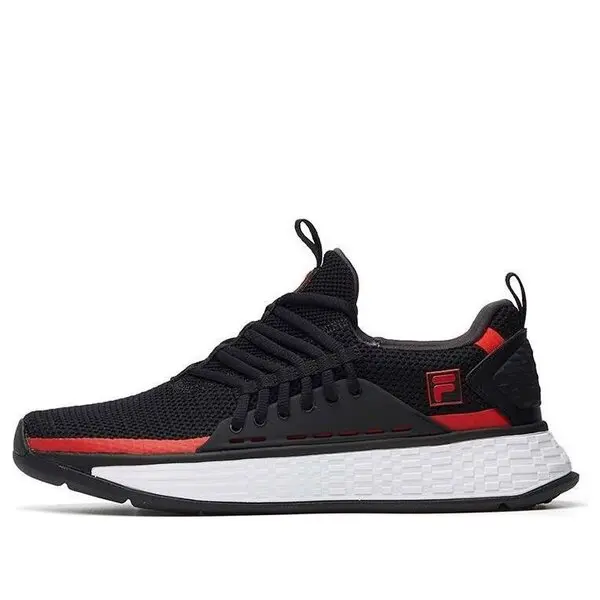 FILA Lux Low Sneakers - Black/red