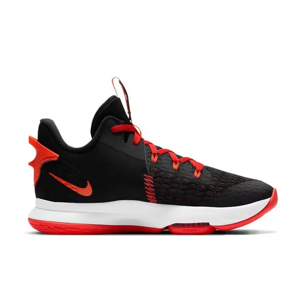 Nike Lebron Witness 5 Ep Basketball Sneakers - Black/red