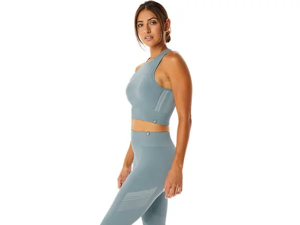 Asics Nagino Flex Seamless Bra 'light Steel
