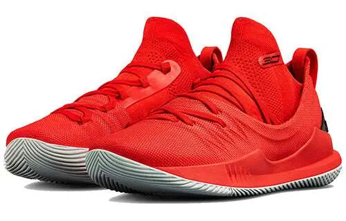Under Armour Curry 5 "fired Up" Basketball Shoes - Red