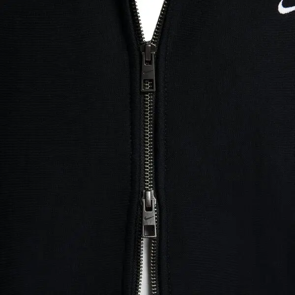 Nike Solo Swoosh Full-zip Fleece Hoodie - Black
