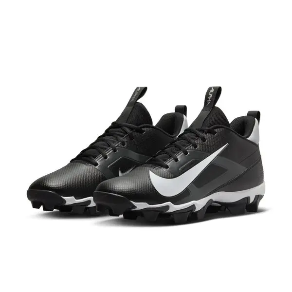 Nike Alpha Menace 4 Shark Athletic Cleats - Black/white