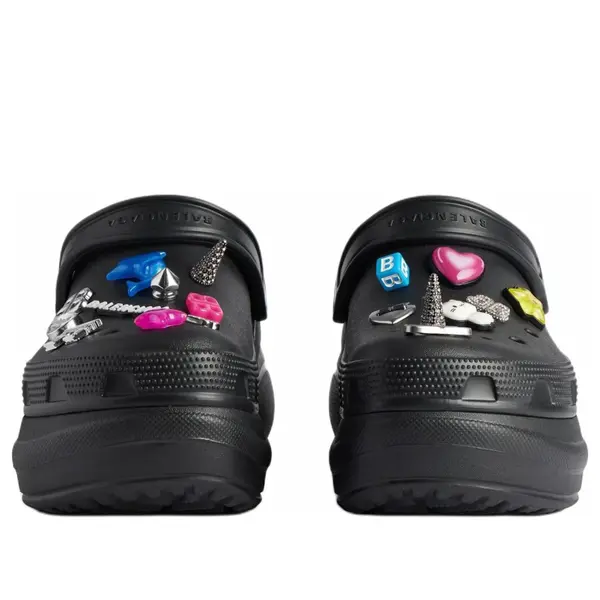 Balenciaga X Crocs Platform Mule With Jibbitz