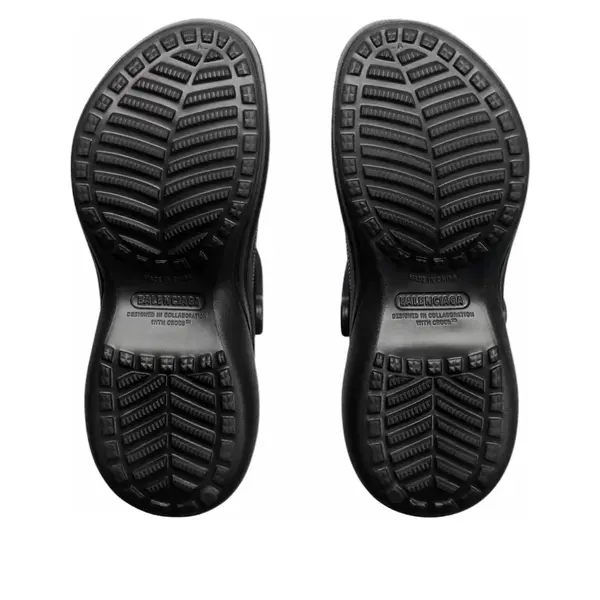Balenciaga X Crocs Platform Mule With Jibbitz