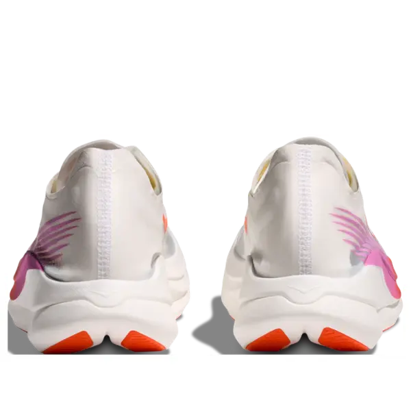 Hoka One One Rocket X 2 Athletic Sneakers - Frost/lava