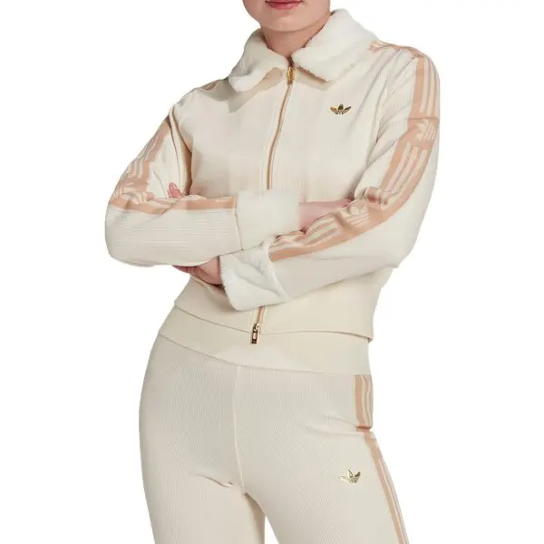 Adidas Ski Chic Rib Track Jacket Asia Sizing