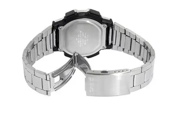Casio Stainless Steel Strap Digital Watch