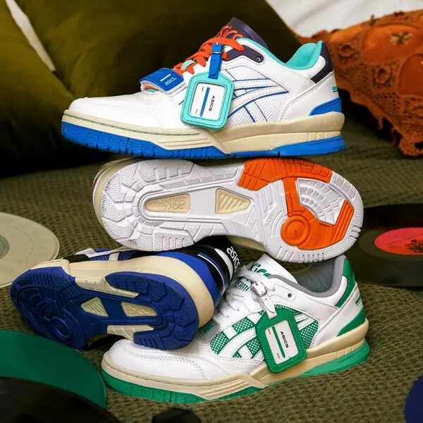 Asics Gel-spotlyte Low V2 Athletic Sneakers - Blue/white