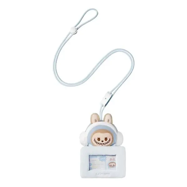 POP MART Pop Bean Fluffy And Cozy Card Holder Pendant - Multi-color