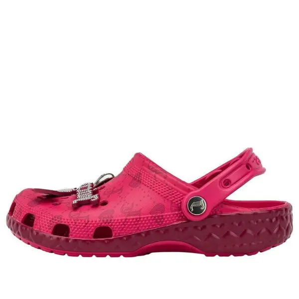 CROCS X Juicy Couture Embellished Clogs - Pink/red