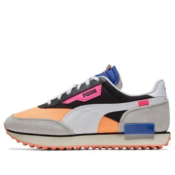PUMA Future Rider "fizzy Orange" Sneakers - Black/orange/gray