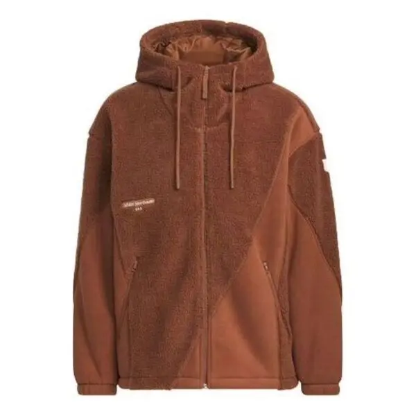 Adidas St Mix Knit Jacket - Brown