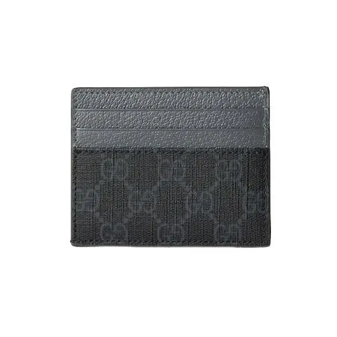 Gucci 26 Gg Card Holder Wallet - Black