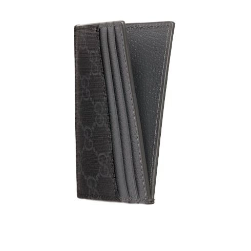 Gucci 26 Gg Card Holder Wallet - Black