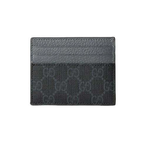 Gucci 26 Gg Card Holder Wallet - Black
