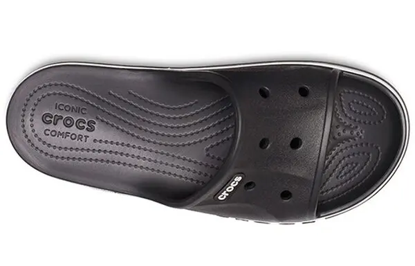 CROCS Bayaband Clog Hollow Out Casual Slippers - Black