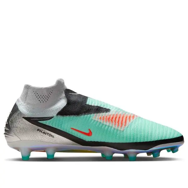 Nike Phantom High Elite Ag - Chrome/black