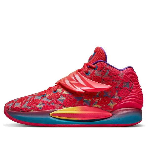 Nike Kd 14 Ep "ron English 3" Sneakers - Red/yellow