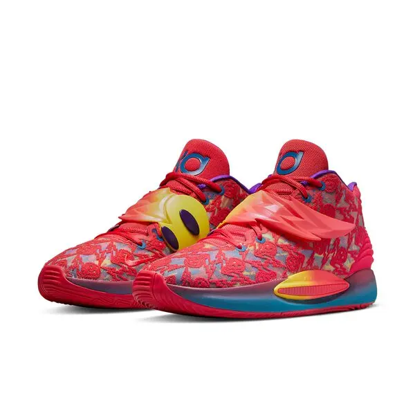 Nike Kd 14 Ep "ron English 3" Sneakers - Red/yellow