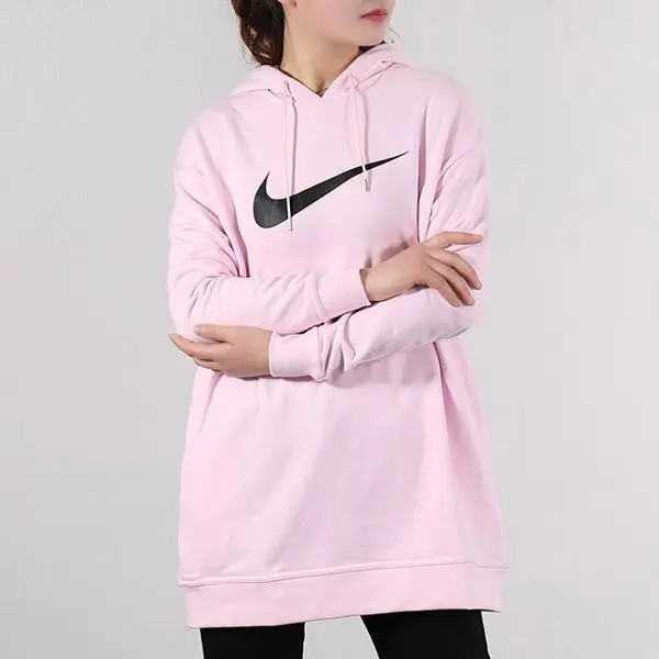 Nike Swoosh Hoodie - Pink/black