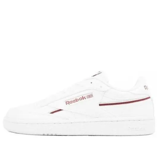 REEBOK Club C 85 Vegan Sneakers - White/red
