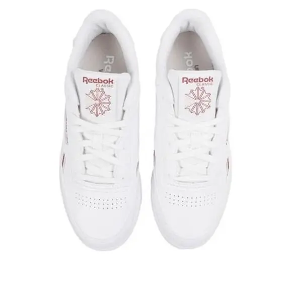 REEBOK Club C 85 Vegan Sneakers - White/red