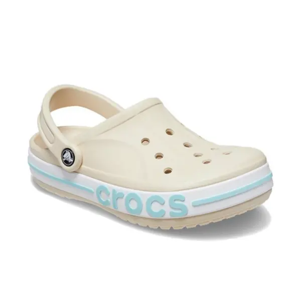 CROCS Bayaband Clog - Beige/blue/white