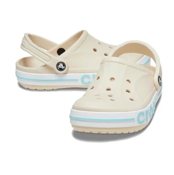CROCS Bayaband Clog - Beige/blue/white
