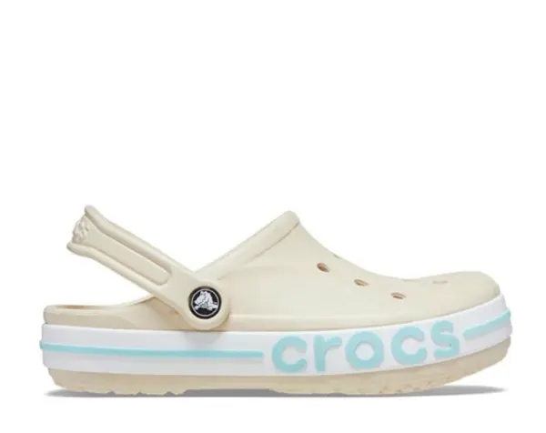 CROCS Bayaband Clog - Beige/blue/white